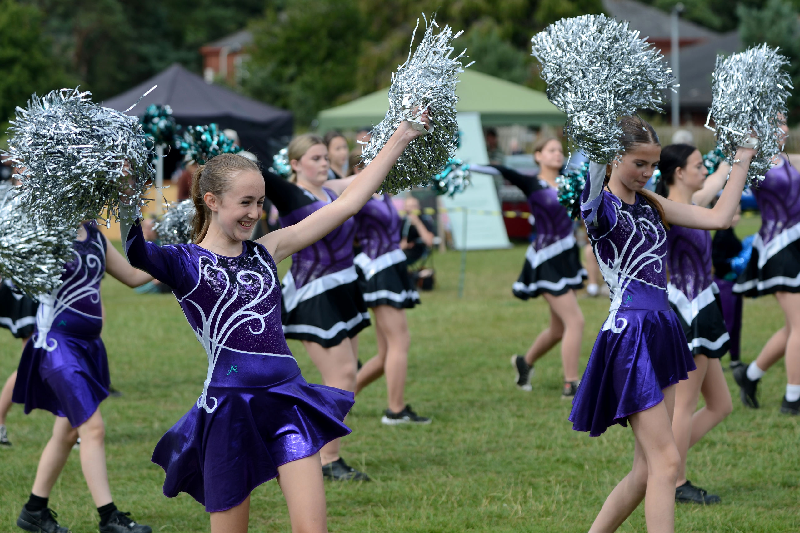 Twirlstars Majorettes - Honiton Market Charter Day